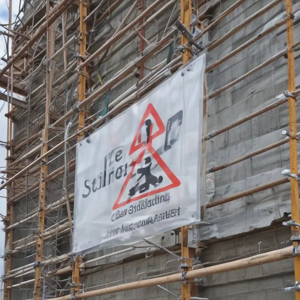 Eliminate Confusion: Clear Signage for Your Scaffolding Project ...